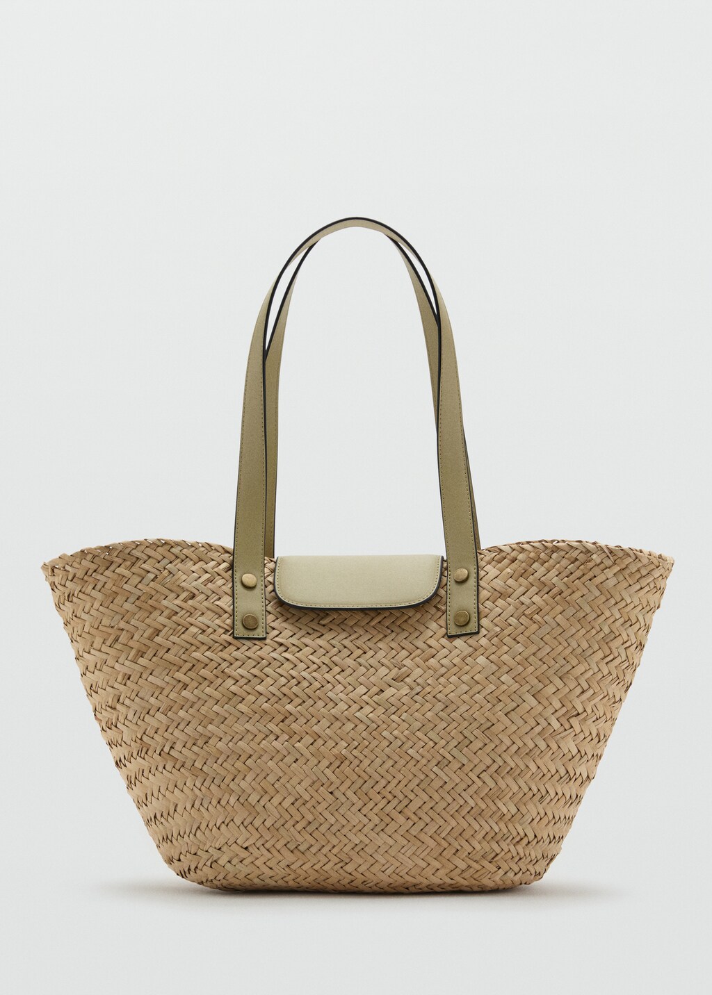 Natural Fibre Basket Bag - Mango
